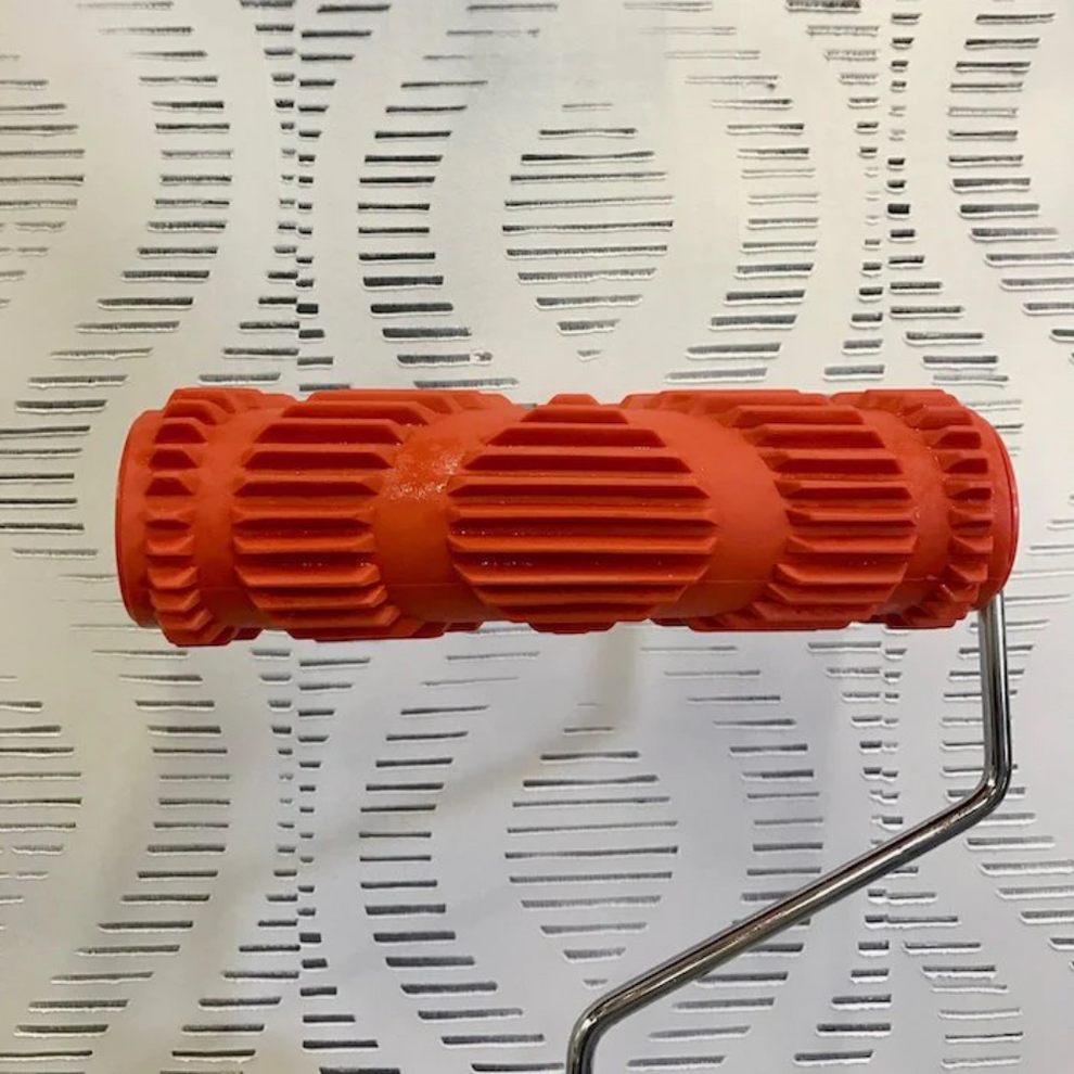 Decorative Texture Paint Roller with Handle - INFINITY – Baillea's ...