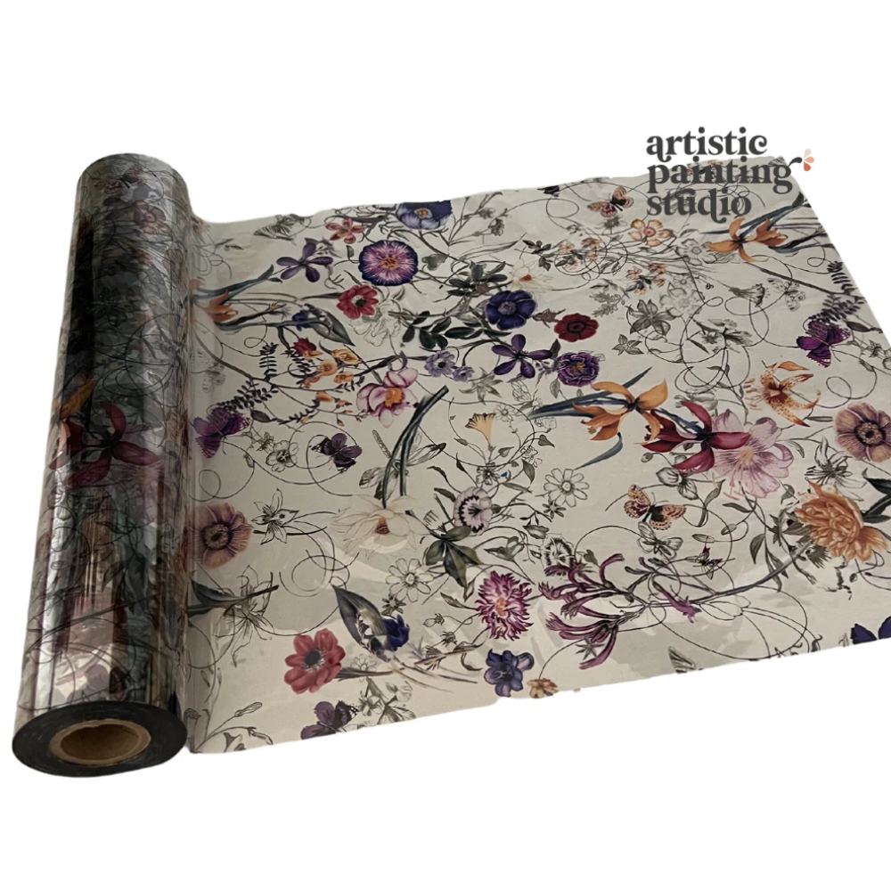 SERENITY - Rub On Metallic Foil by APS (transparent) - Textile Friendl ...