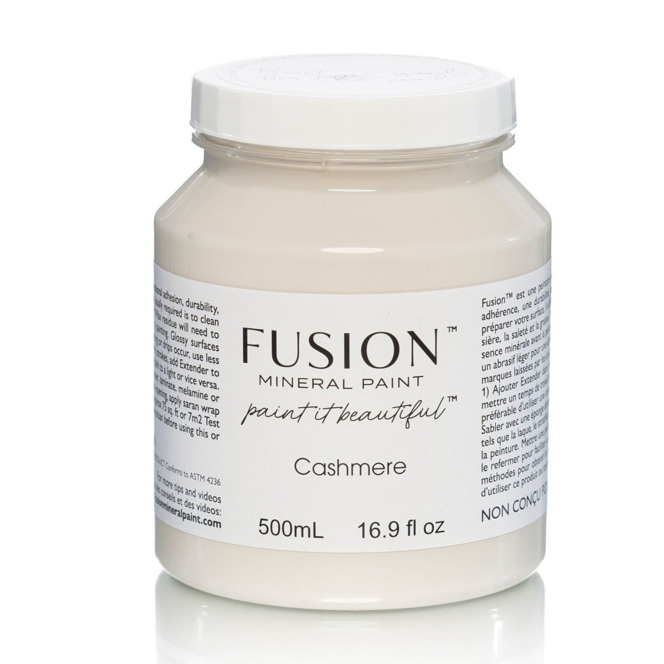 CASHMERE - Fusion Mineral Paint - 37ml, 500ml – Baillea's Interiors