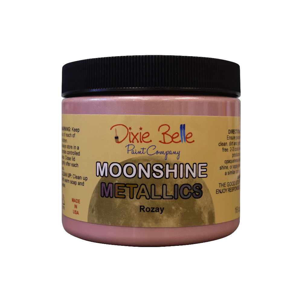 MOONSHINE METALLIC - Rozay - Dixie Belle - Furniture Paint - 16oz/473ml ...