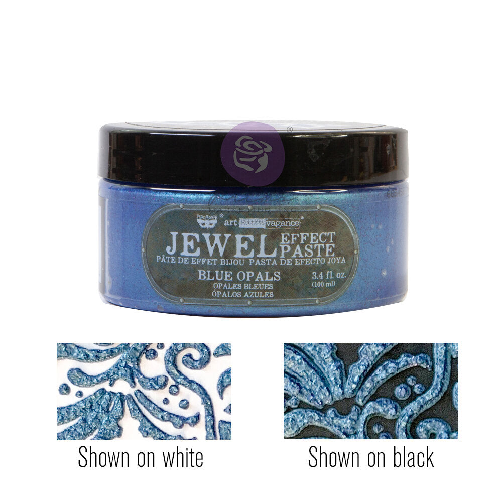 BLUE OPALS Jewel Effect Paste, Art Extravagance, Mixed Media - Raised ...
